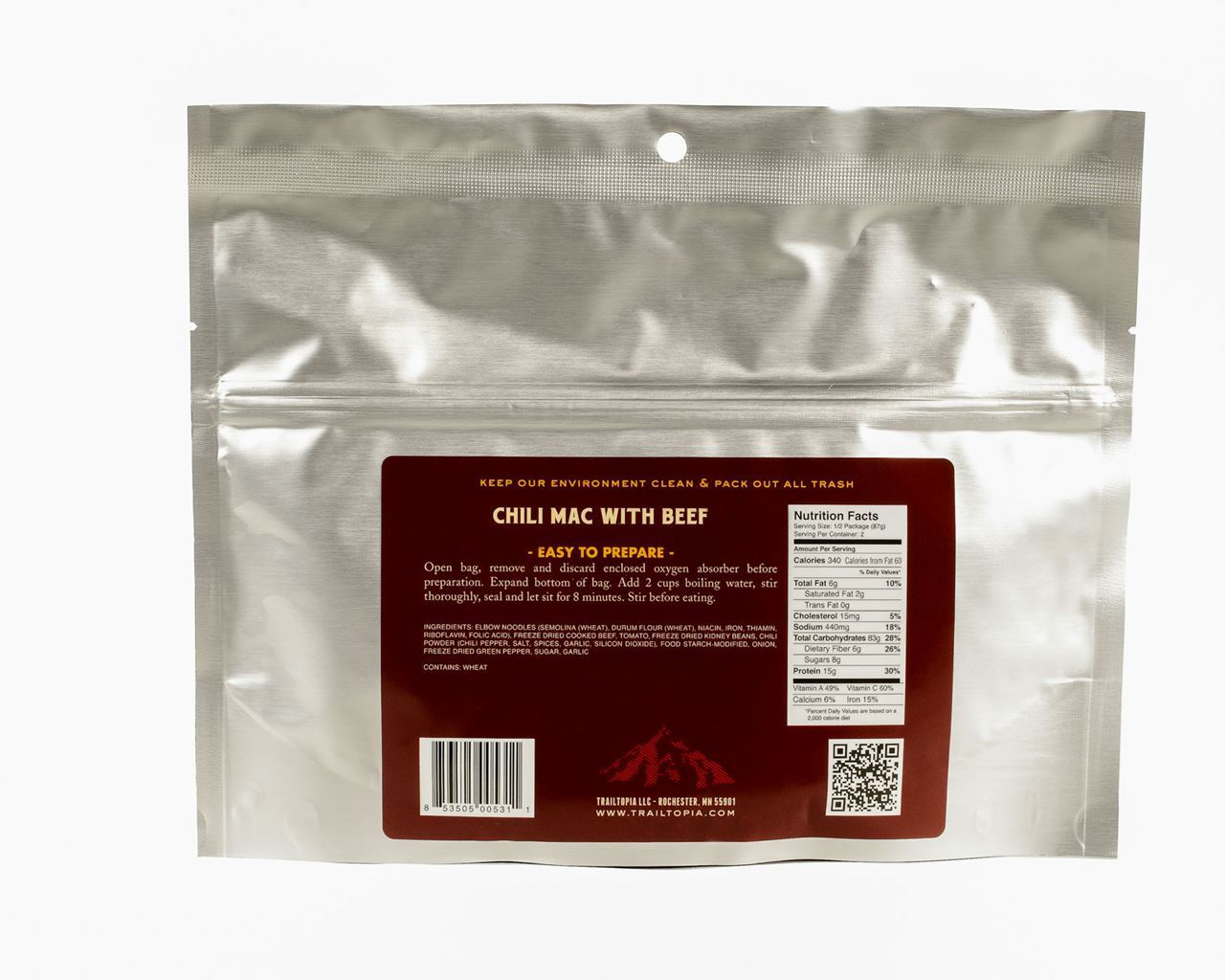 Trailtopia | Chili Mac with Beef